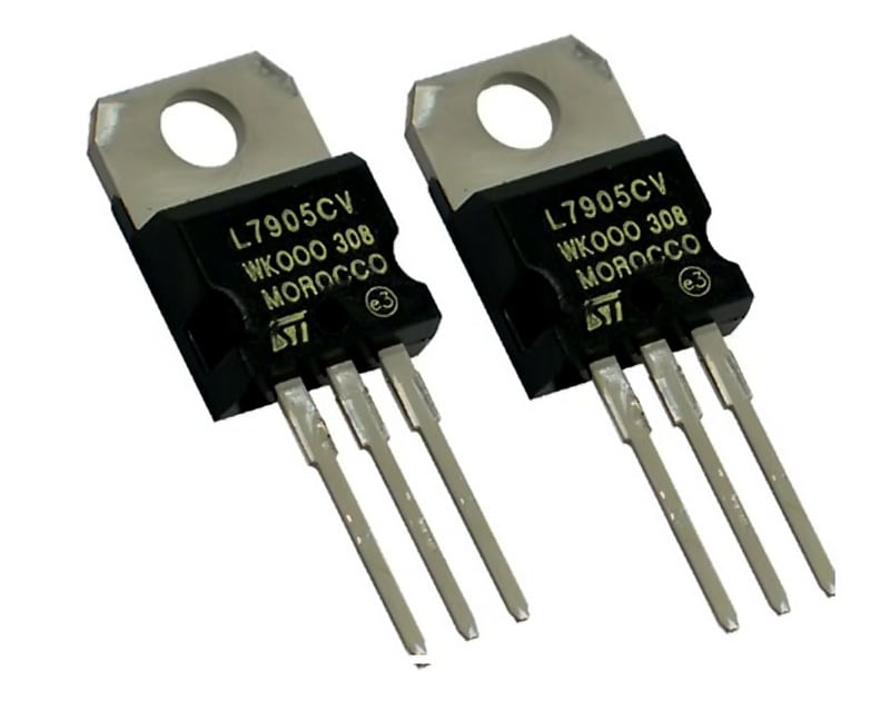 Pack x2 Ic 7905 -5vdc -5 Voltios L7905 -5V LM7905 | MGSYSTEM