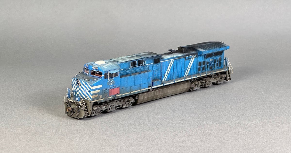 (SOLD) Athearn Genesis AC4400CW CEFX #1020 - DCC / Sound | Lake Shore Models