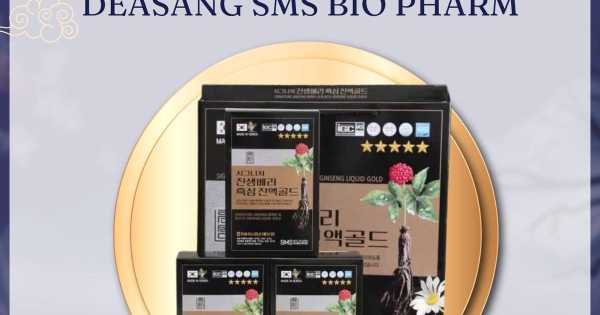 Nước hắc sâm Deasang SMS Bio Pharm _T30 | Hayoon Korea