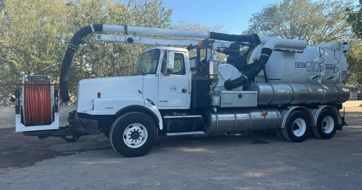 #2663 Camión Vactor Volvo 1998 Modelo MG Motor Volvo Automático 42 ...