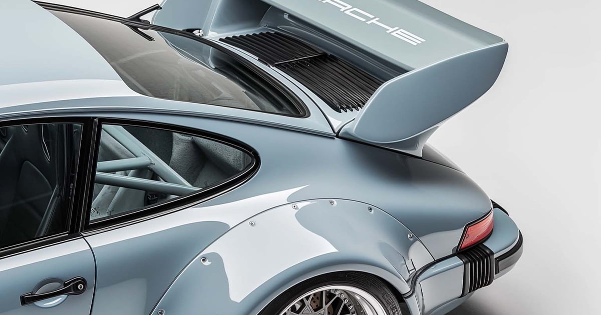 Pale Blue Porsche 930 Turbo by RWB 4K wallpapers | Le Hari Design - Car ...