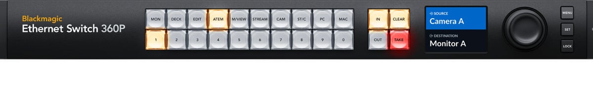 Blackmagic Ethernet Switch 360P | Arze Asociados S.R.L.