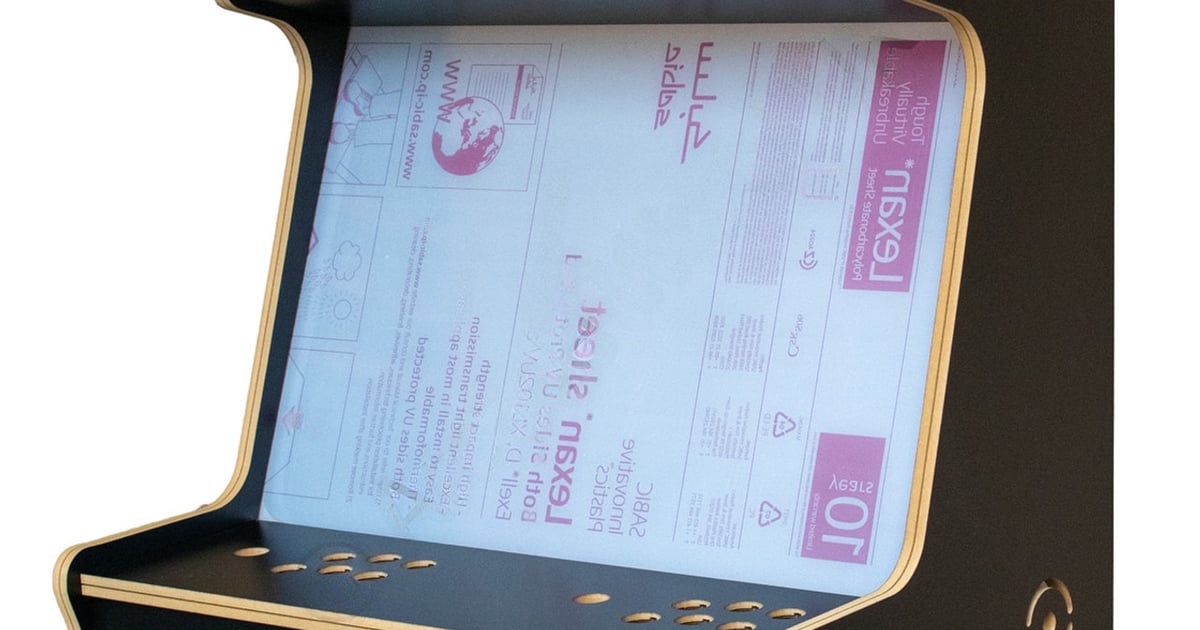 27" Black Bartop Arcade Machine Kit Flat Pack | Knockout Arcades