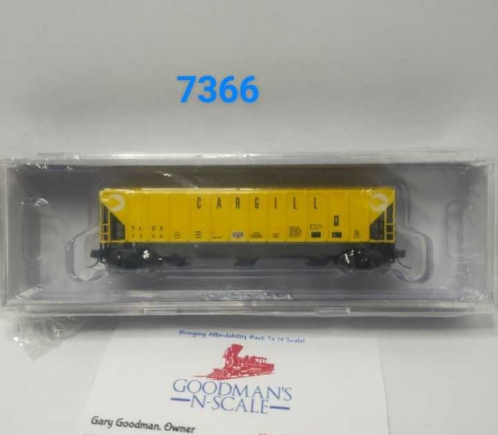 N PS4427 CVD Hopper Cargill | Goodman's N Scale