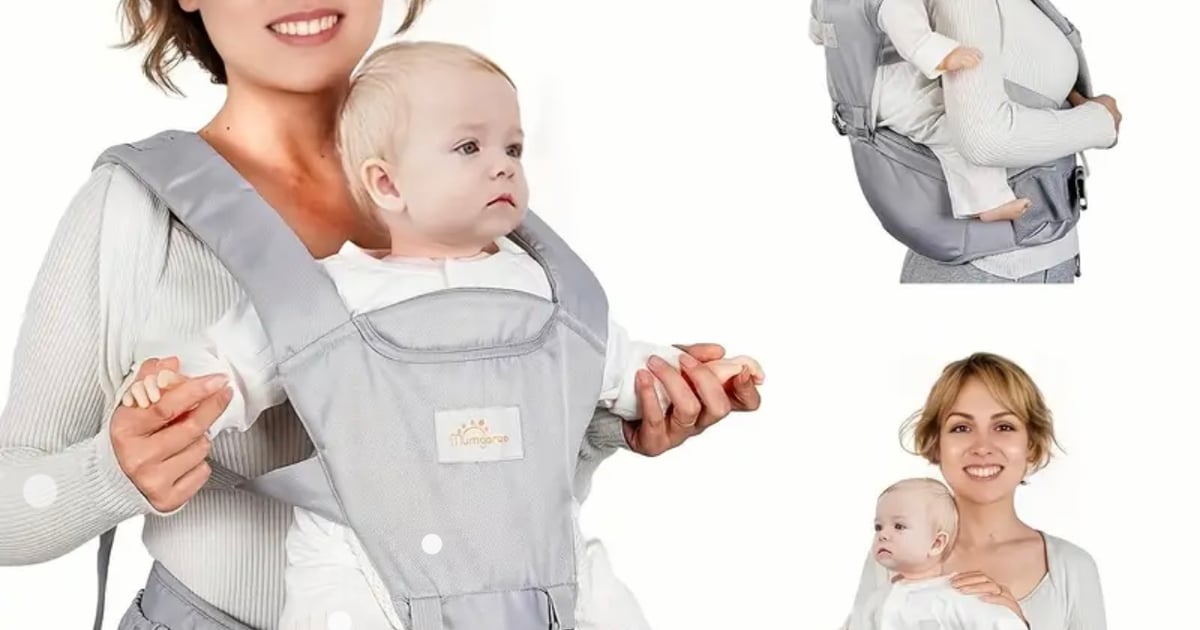 Baby Carrier Newborn to Toddler, Toddler Carrier with Hood All Seasons ...