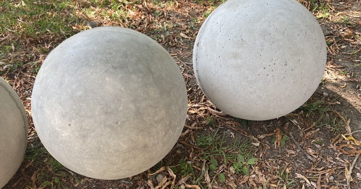 Concrete Spheres for Landscaping | Concrete Products