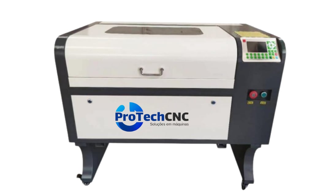 Máquina Laser Co² - 6040 Estrutura - Mesa Elevatória | Protech CNC