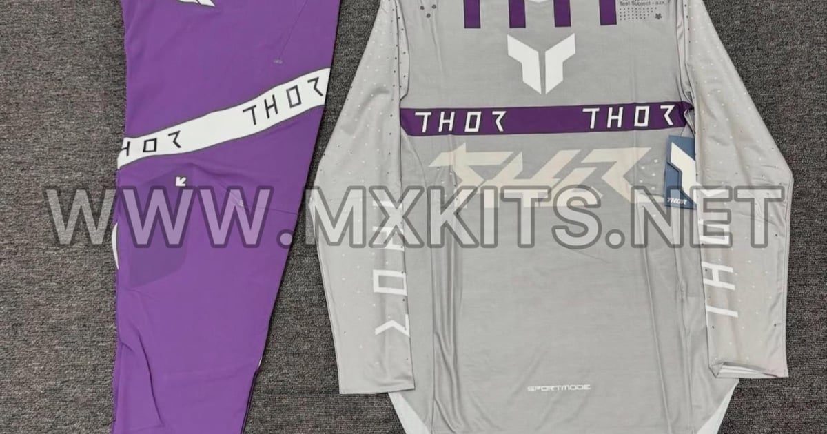 Thor SportMode Flite Gray 2025 Gear Set | MX KITS