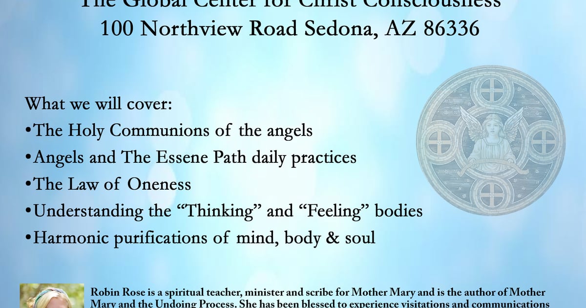 Angelic Communions Workshop April 2025