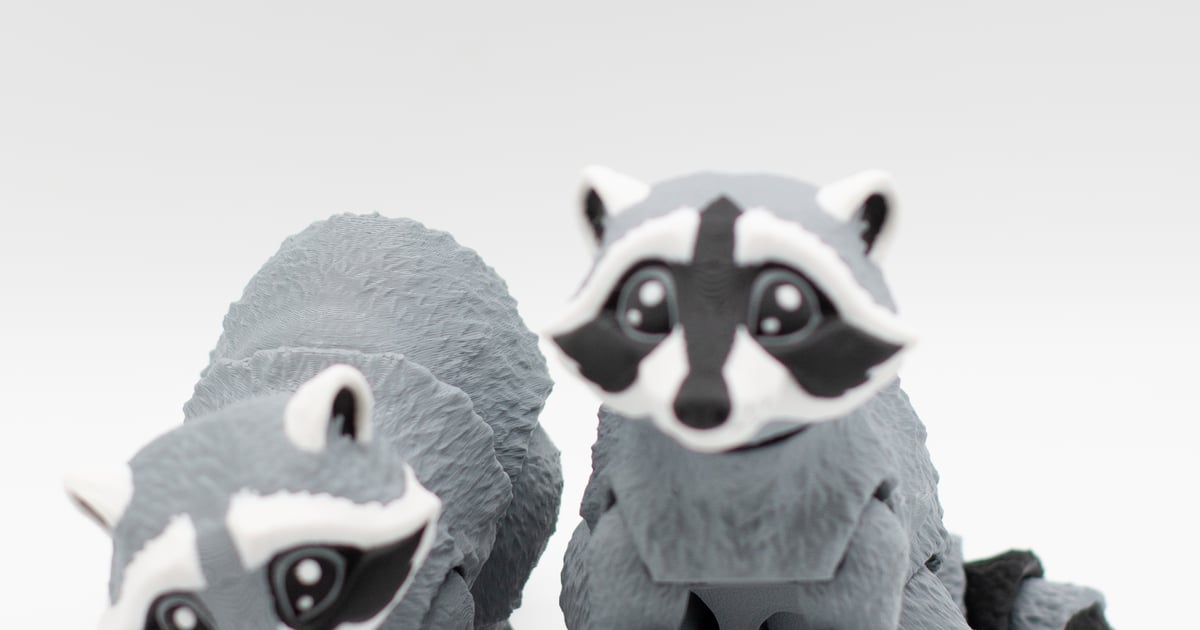 Articulated Raccoons | Toys ByThomas