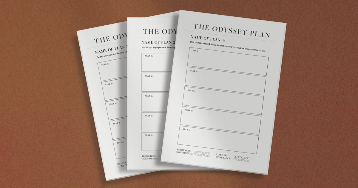The Odyssey Plan No.1 Printable