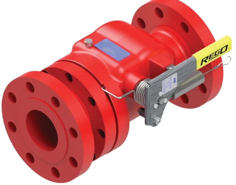 Rego Emergency Shutoff Valves - FA6000 Flanged Series | Manaru