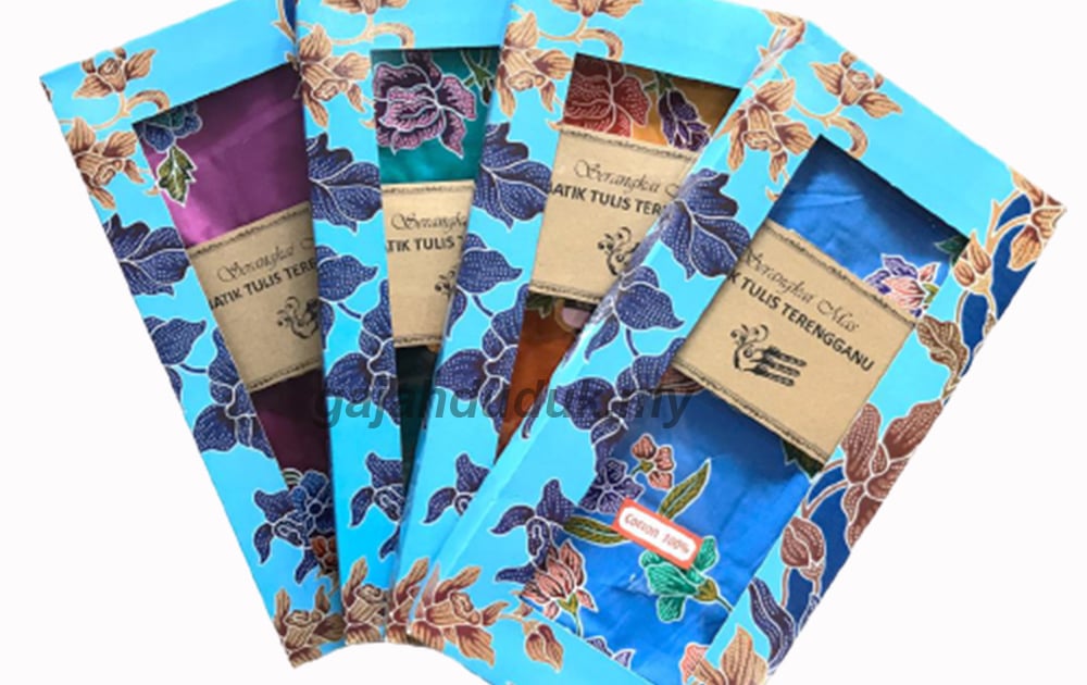 Premium Kain Batik Tulis Terengganu Berjahit Berkualiti Tinggi (KOTAK ...