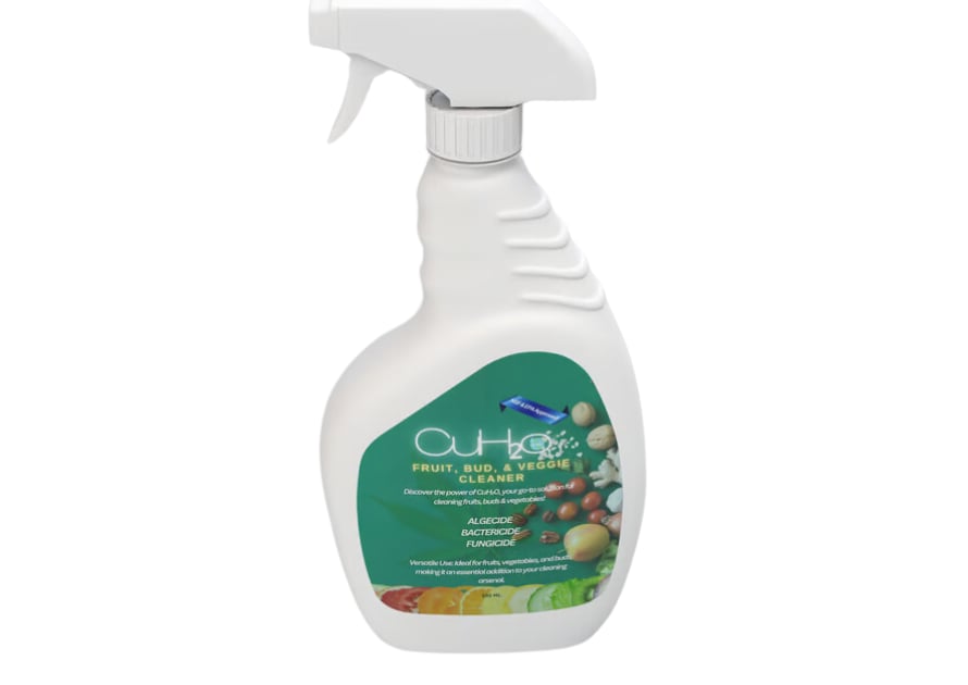 CuH₂O Fruit, Bud & Veggie Cleaner | cuH2o
