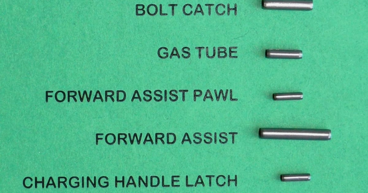 Spirol 7-piece Spiral wound pin set for the AR-15 | Second Amendment ...