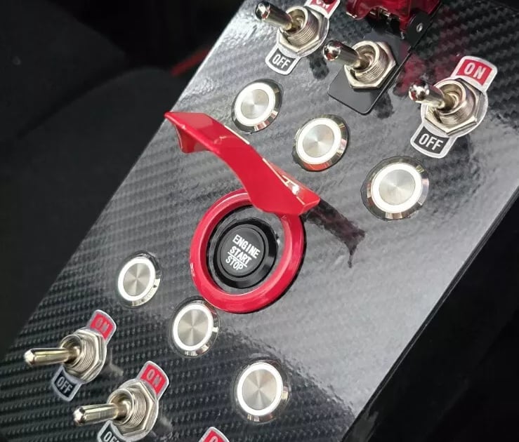 Centre console button box | SimUtility