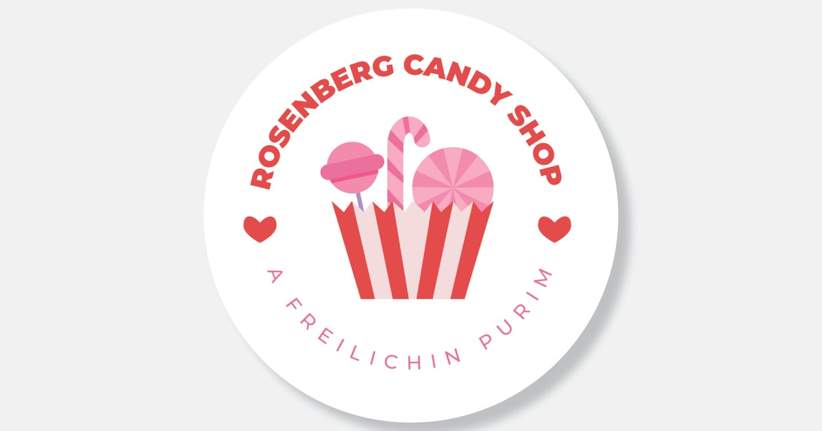 Candy Shop Theme Labels