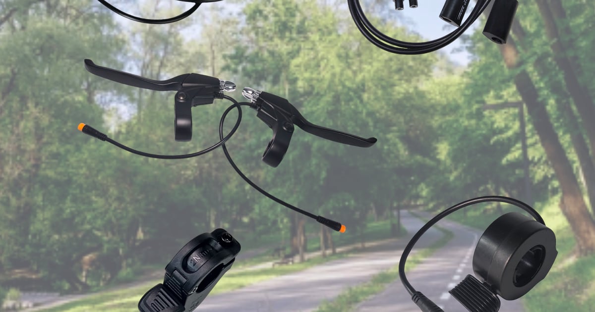 ToSeven Genuine Throttle and Brake Components for the DM01 and DM02 Mid ...