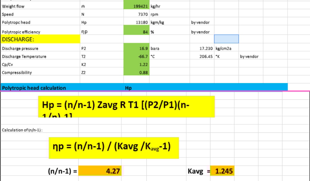 Compressor Calculation Spreadsheet | Growmechanical spreadsheets