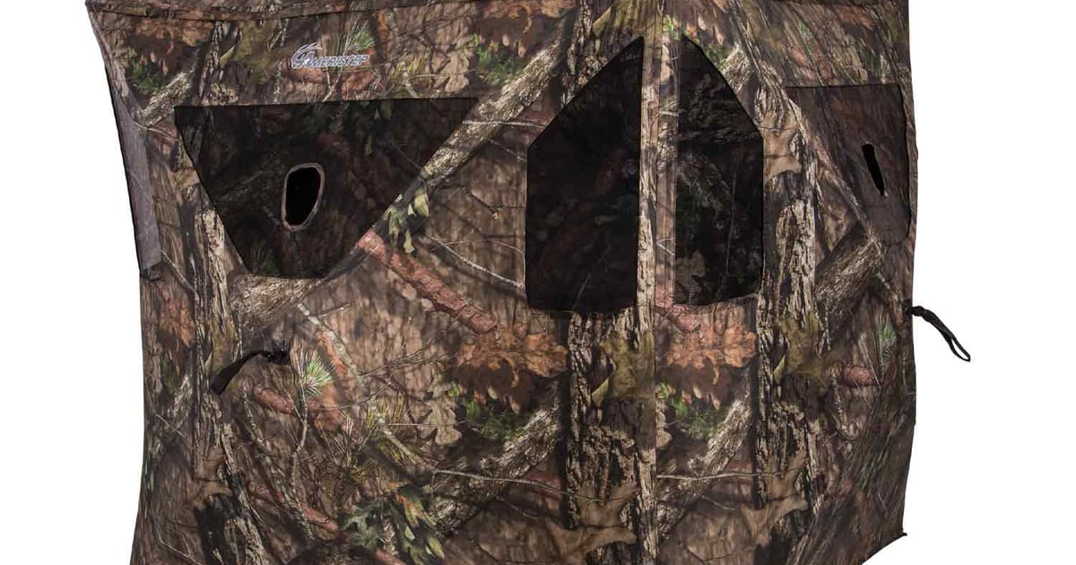 Ameristep Brickhouse Ground Blind | howeoutdoorsngeneral.com