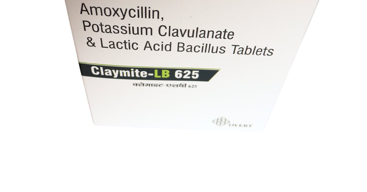 Claymite-LB 625 Tablets | Overt Pharmaceutical Pvt. Ltd.