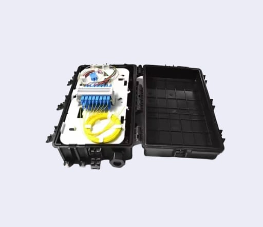 Fiber In-line closure 24 Core with Splitter 1x8 | Fiber Xpress Mart