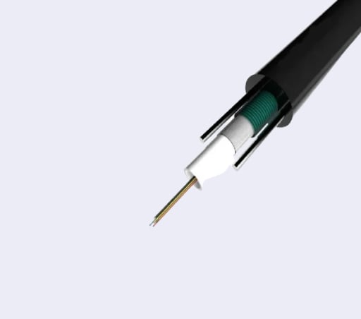 Fiber Optic outdoor Singlemode SLT 2-Wire Steel Cable | Fiber Xpress Mart