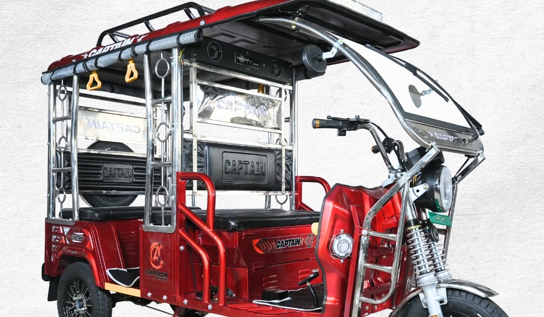 CAPTAIN LI-LITHIUM SS | Captain E-Rickshaw