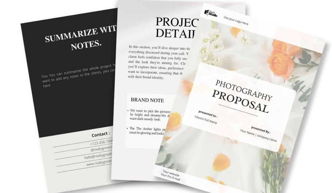 PROPOSAL TEMPLATE | Axel-studio