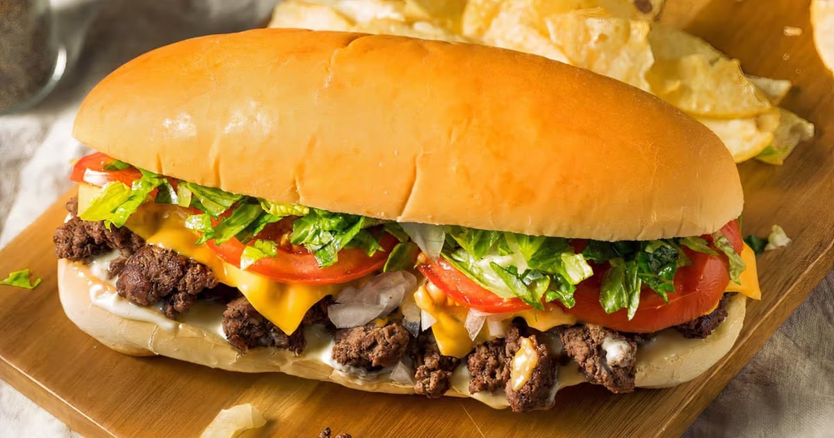 Chopped Cheese Sub Meal - Tastee Chicken To Go-chooped cheese | Tastee ...