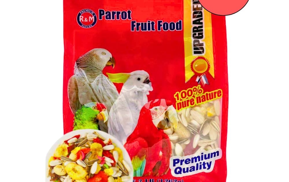 1 Kg Parrot Food Fruit Mix | Baa Pet Farm