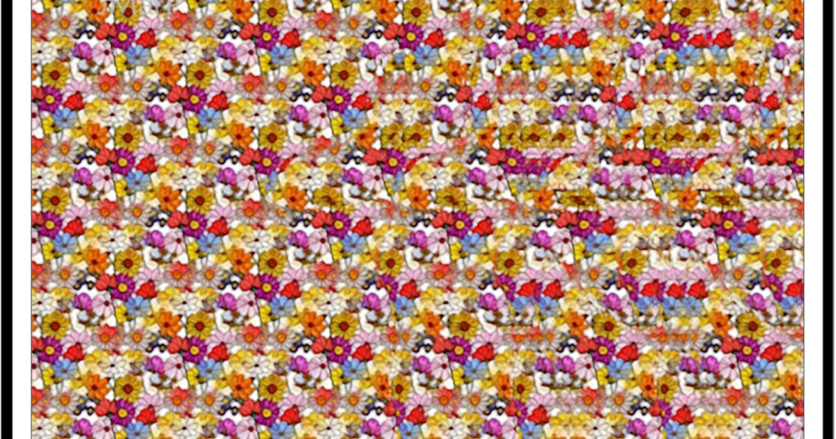 Dancer Stereogram - Parallel View, Magic Eye Hidden 3D | JMarP Stereograms