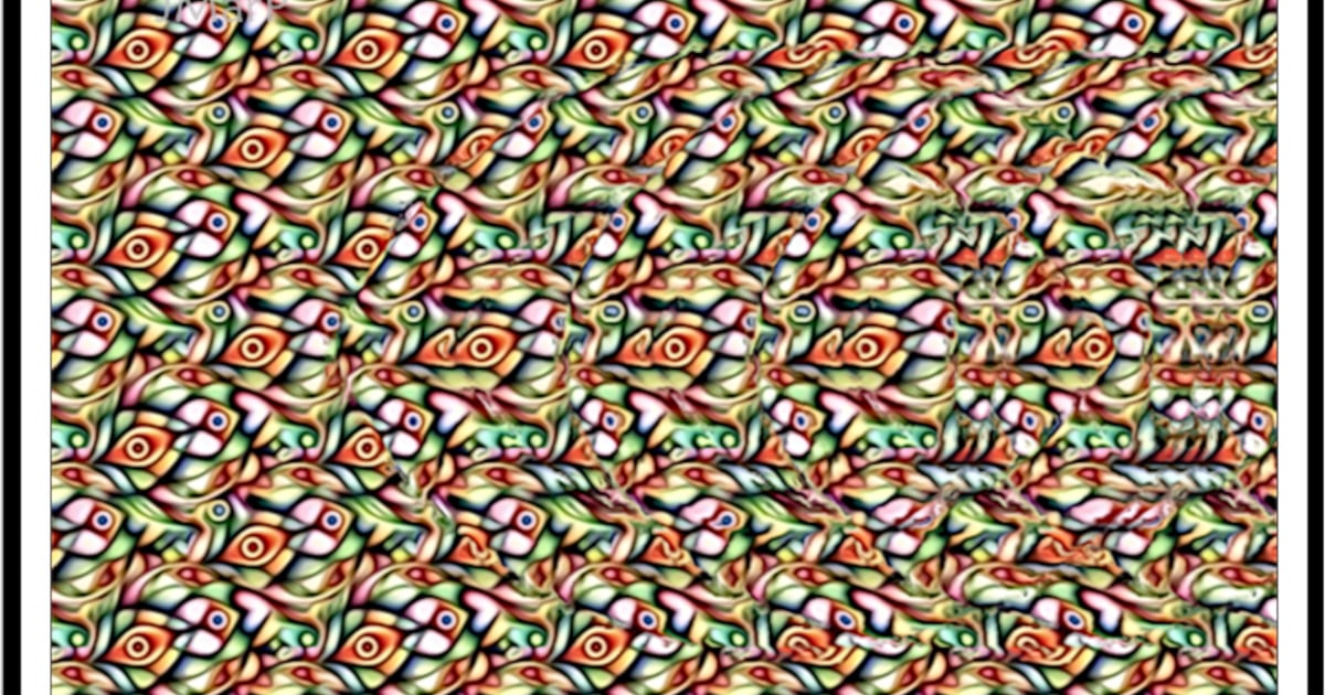 Eye Stereogram - Parallel View, Magic Eye Hidden 3D | JMarP Stereograms