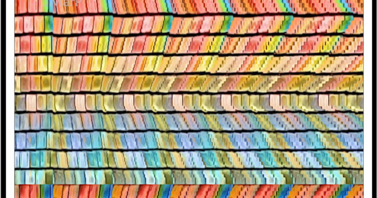 Geometric Stereogram - Parallel View, Magic Eye Hidden 3D | JMarP ...