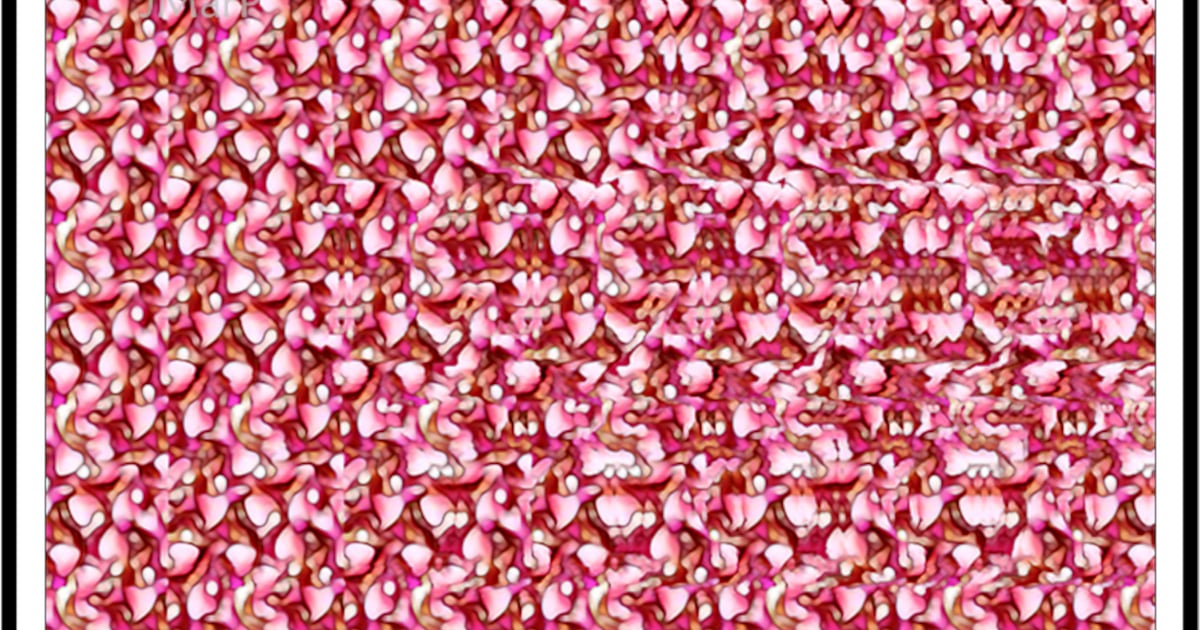 I Love You Stereogram - Cross-eyed View, Magic Eye Hidden 3D | JMarP ...