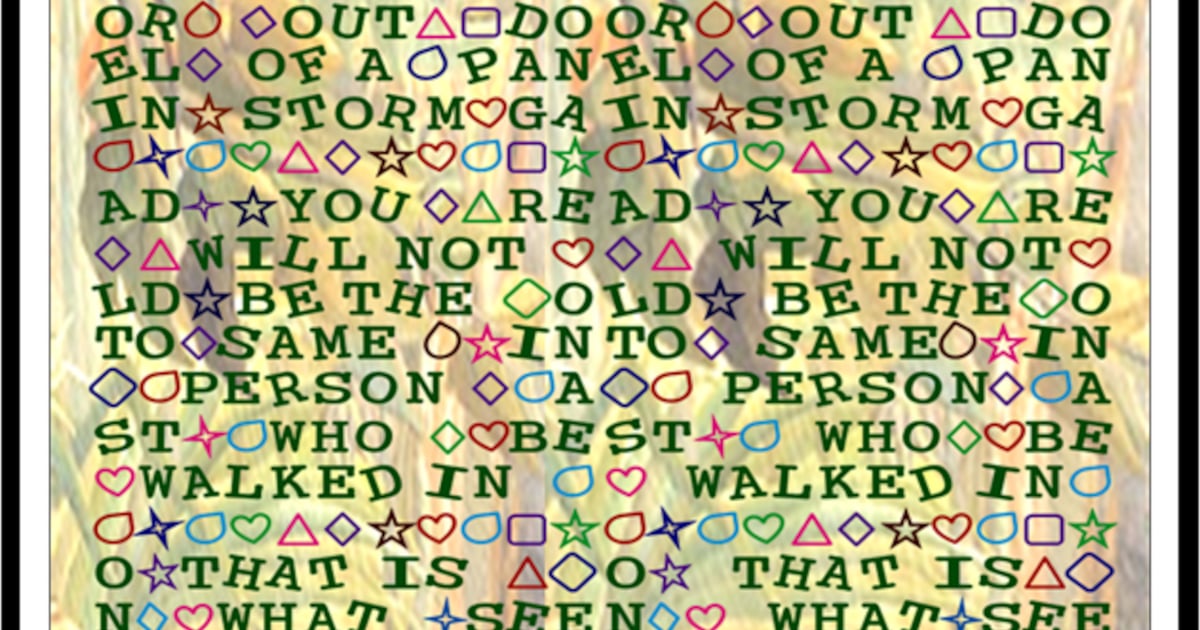 Storm Stereogram - Cross-eyed View, Magic Eye Hidden 3D | JMarP Stereograms