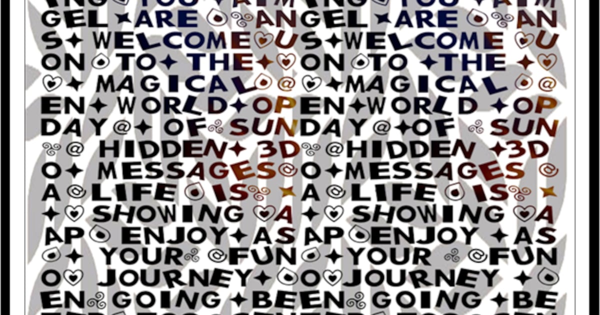 Welcome to Stereograms - Parallel View, Magic Eye Hidden 3D | JMarP ...