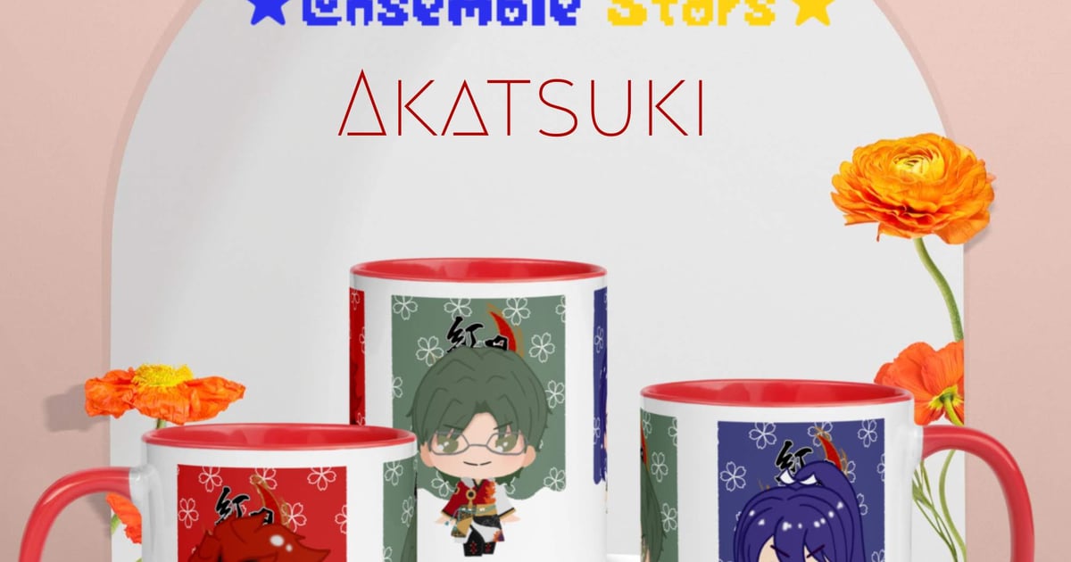 Ensemble Stars! Akatsuki Mug Set | Petit Haru