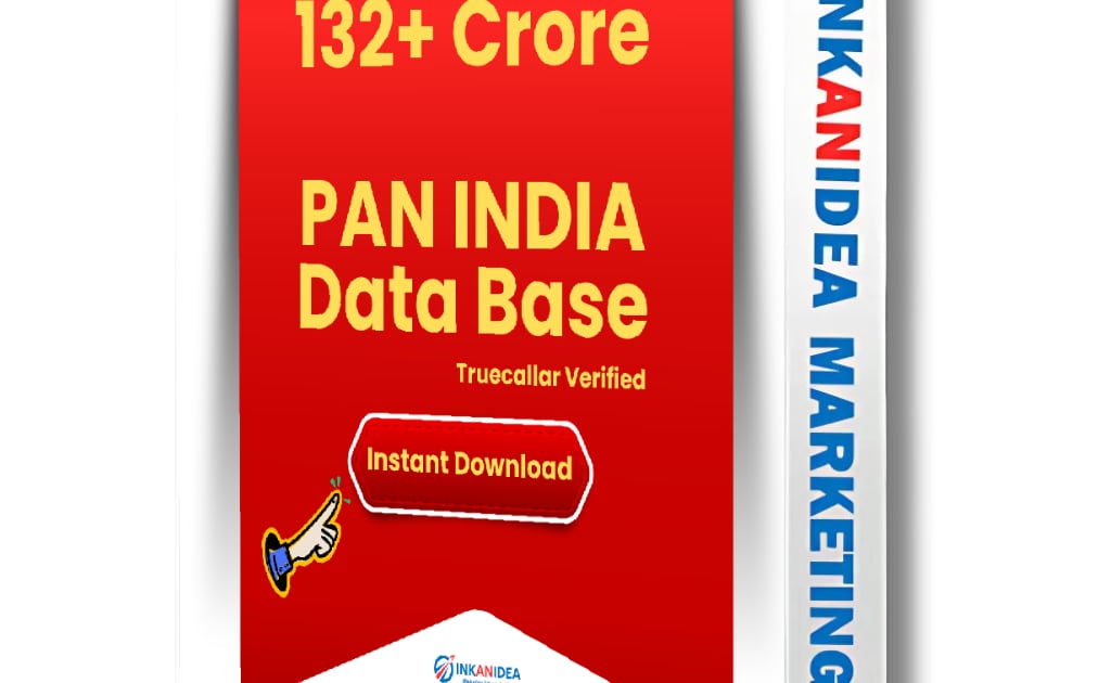 132+ Cr PAN INDIA DATABASE 2025 | Inkanidea