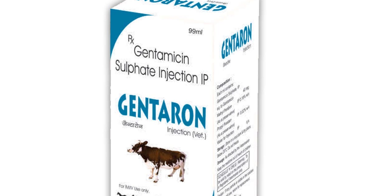 Gentamicin 40mg/ml injection | Agron Vet Care