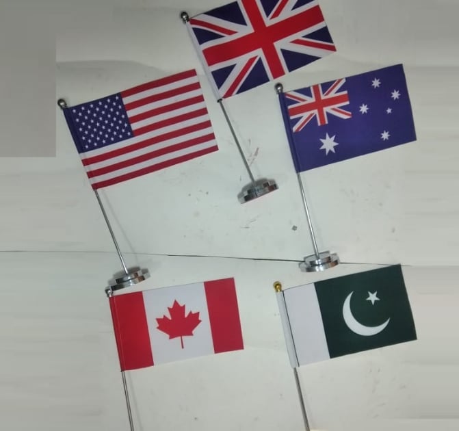 Mini Desk Flags Set | ROYAL FLAGS