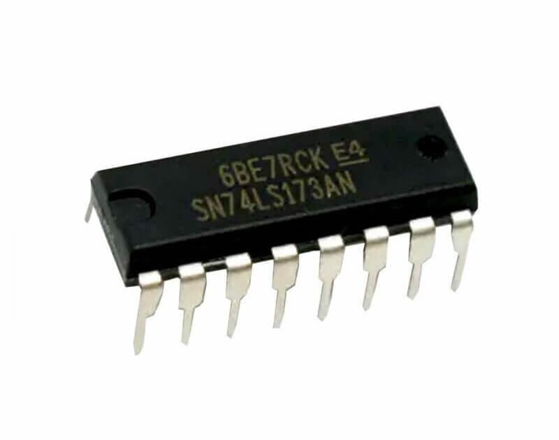74LS173 REGISTRO DE TRES ESTADOS 4 BITS | D&M electrónica