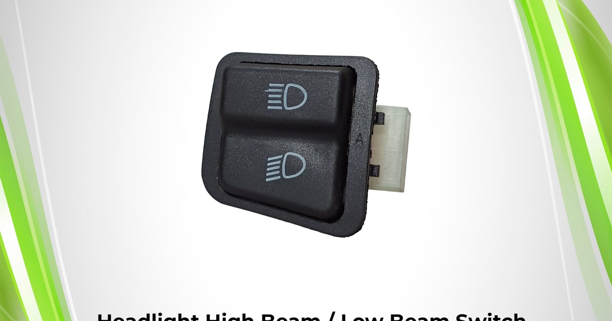 Electric Scooter Headlight High Beam / Low Beam Switch | D-ELECTRODE
