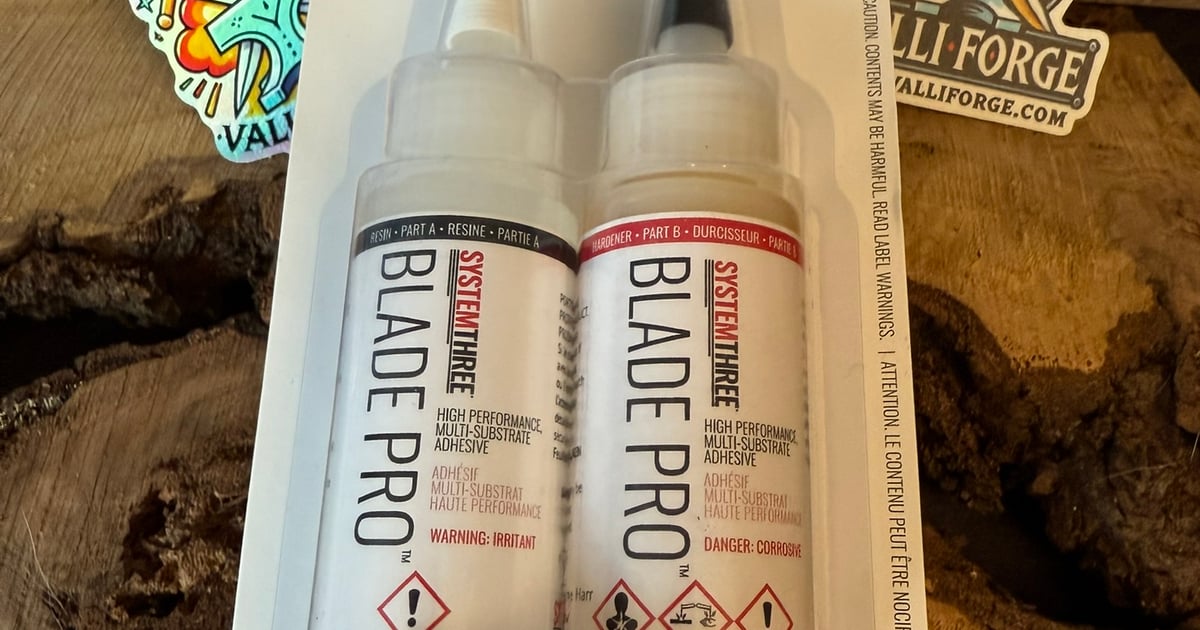 System Three Resin - Blade Pro Epoxy 4 oz - Made by Knife Makers for ...