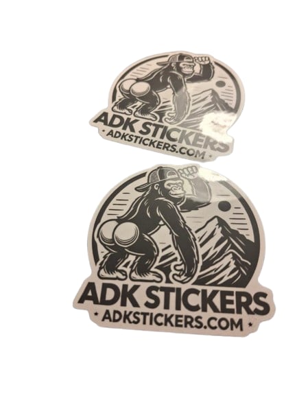 ADKstickers.com Logo Sticker Pack – 10 or 20-Pack of High-Quality Vinyl ...