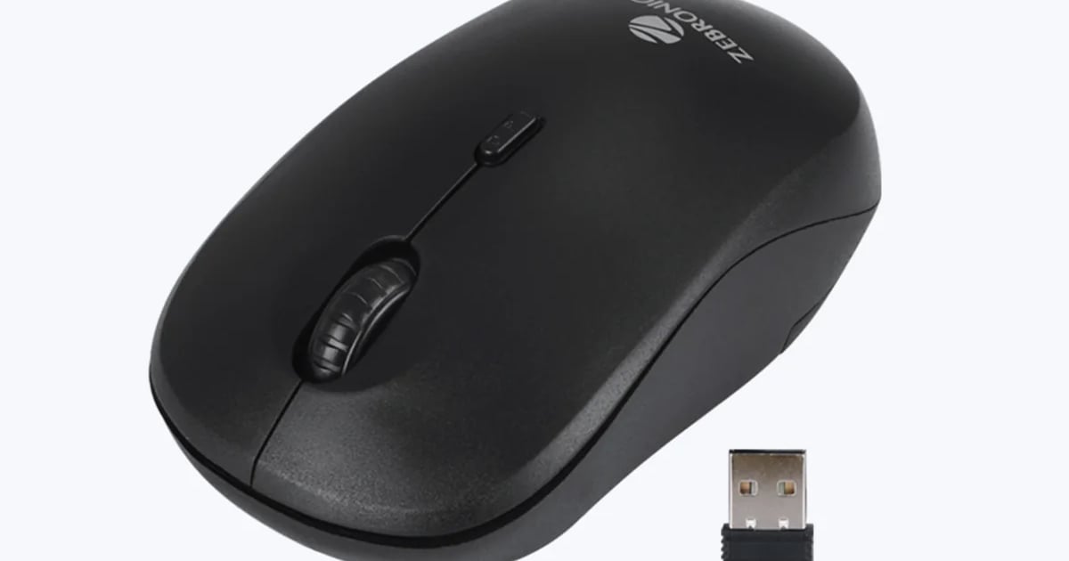 Zebronics Zeb Bold Wireless Optical Mouse | Zeta Prime