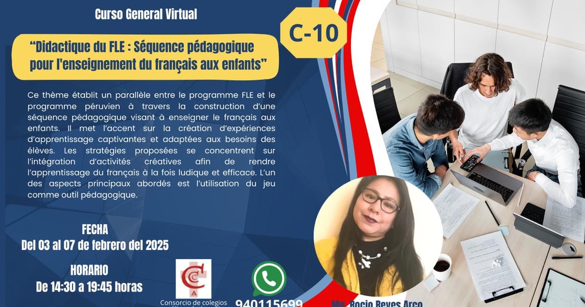 C-10: DIDACTIQUE DU FLE : SÉQUENCE PÉDAGOGIQUE POUR L'ENSEIGNEMENT DU ...