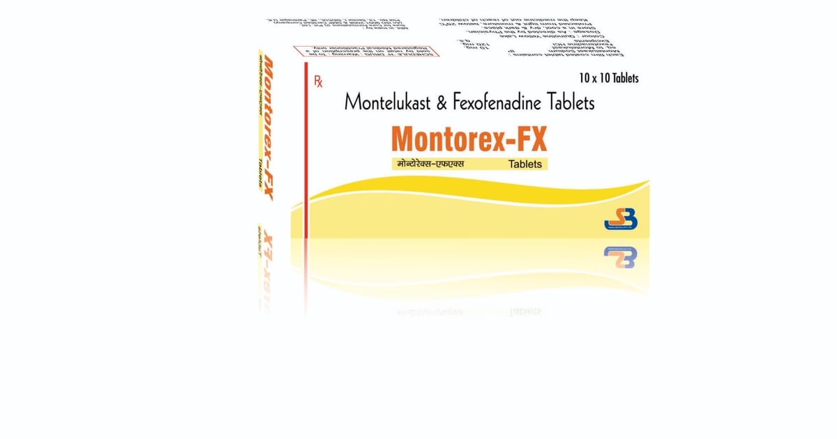 Montorex-FX Tablets (10x10) | Saran Biotech