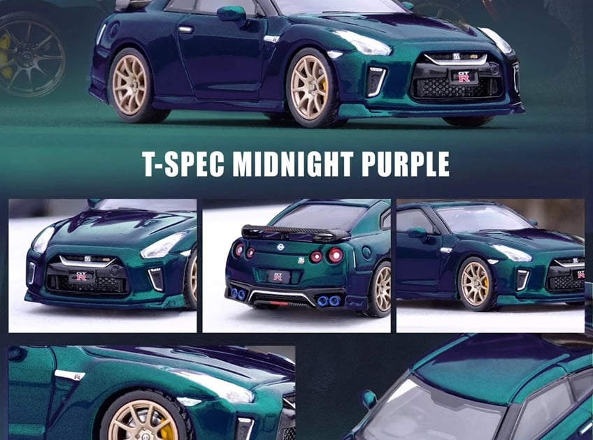 INNO64 NISSAN GT-R (R35) T-SPEC Midnight Purple | Omocha Hero