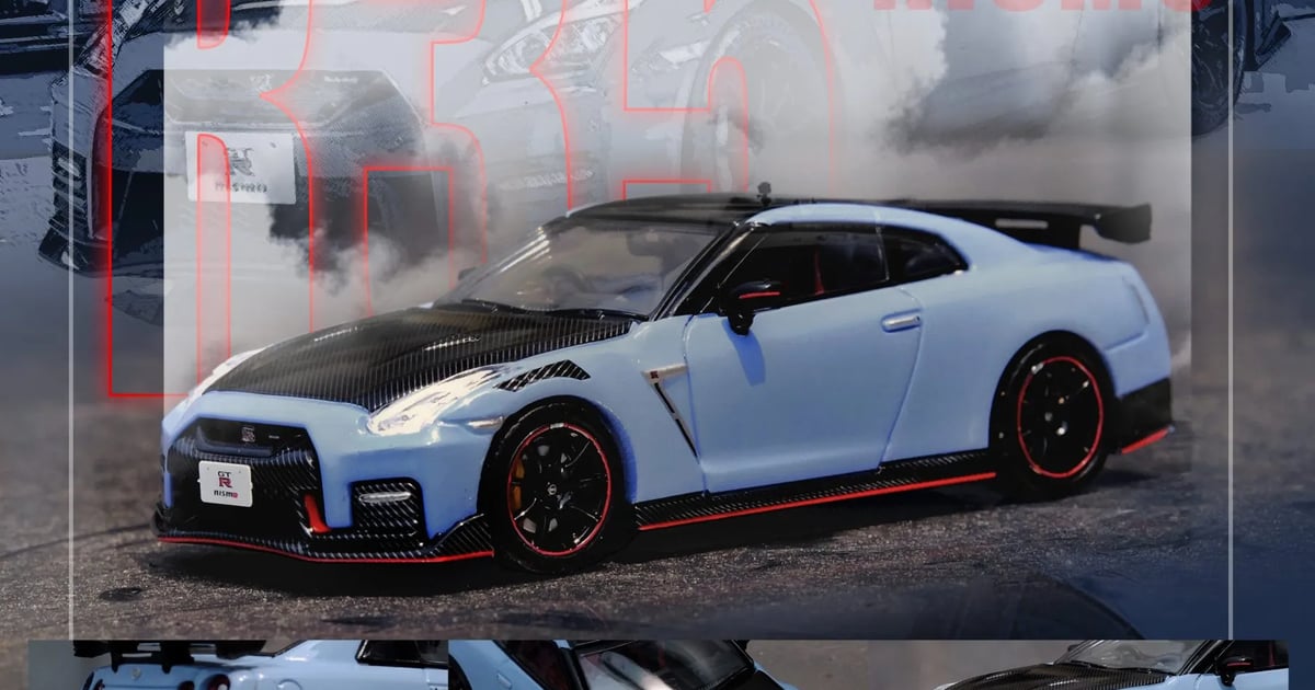 INNO64 Nissan GT-R (R35) NISMO Special Edition 2022 Stealth Gray ...